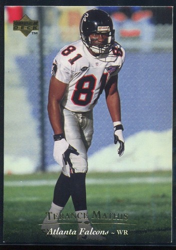 1995 Upper Deck Terance Mathis #70 Atlanta Falcons | eBay