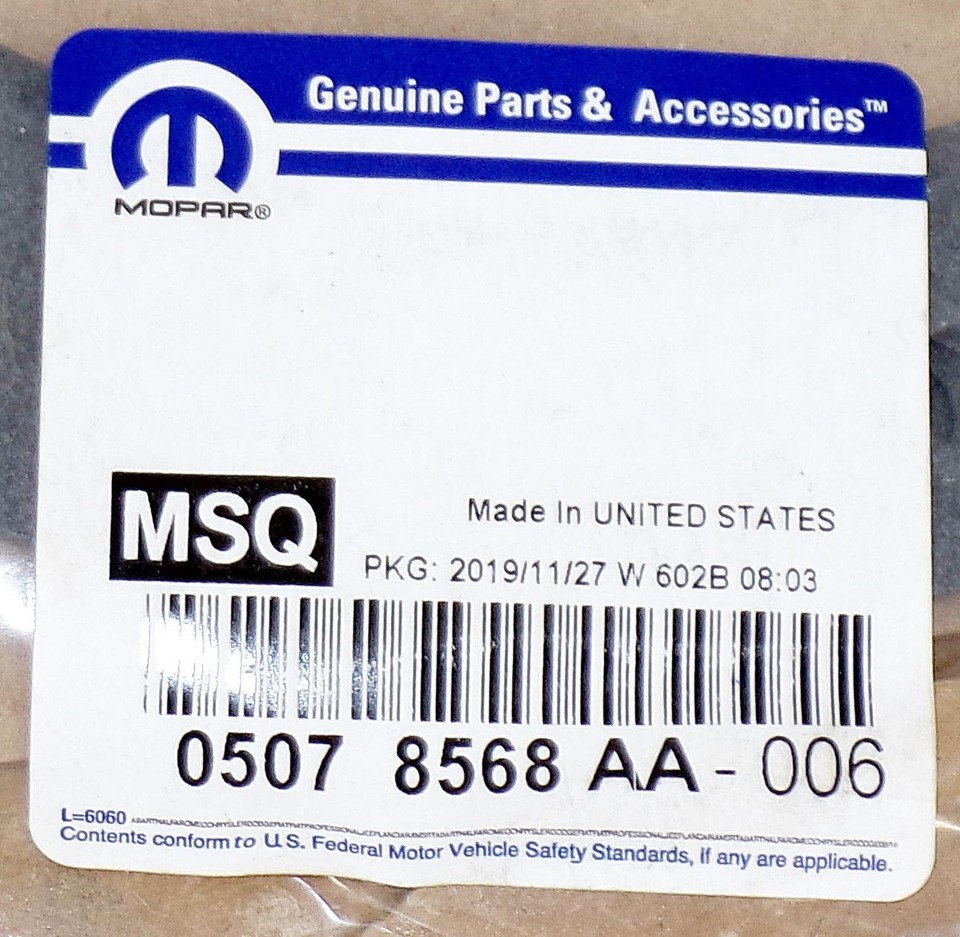 05078568AA New OEM Mopar Oil Pump Gasket for 2007-2021 Pacifica Journey ...
