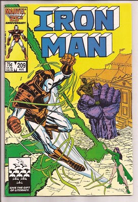 Iron Man #209 FN/VF 7.0 Off-White Pages (1968 1st Series) | eBay