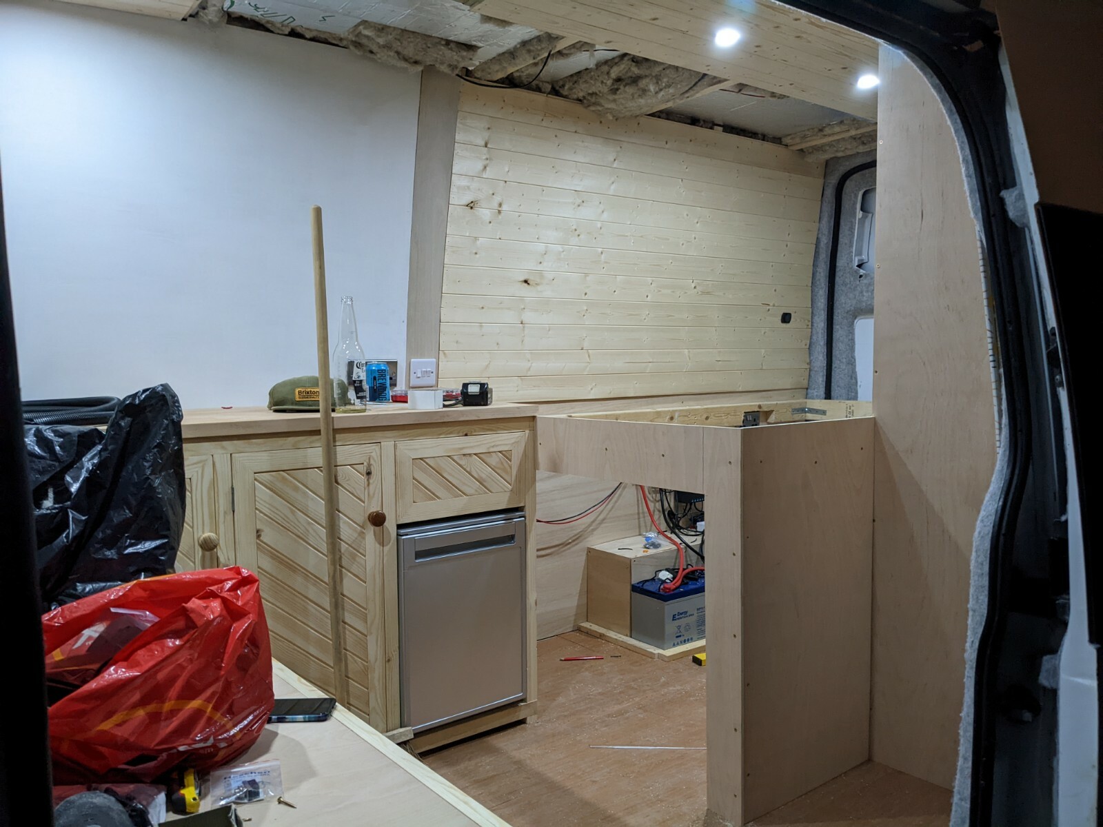 Custom made camper van kitchen units handmade bespoke campervan ...