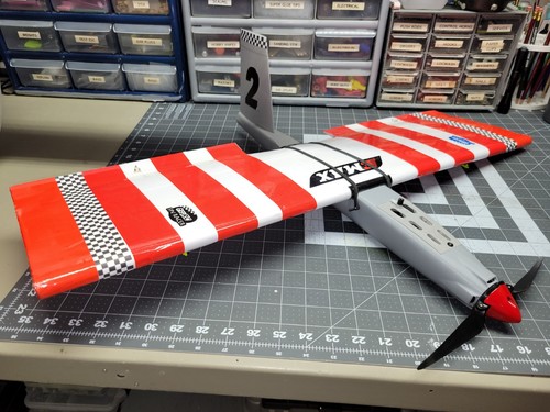 RC Plane Plank 3D Printed Fuselage Foamboard Wing Motor ESC Servos ...