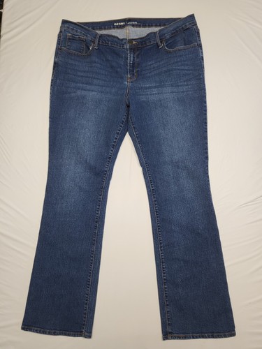 Old Navy Jeans Original Midrise Womens Size 16 Diva Bootcut Stretch ...