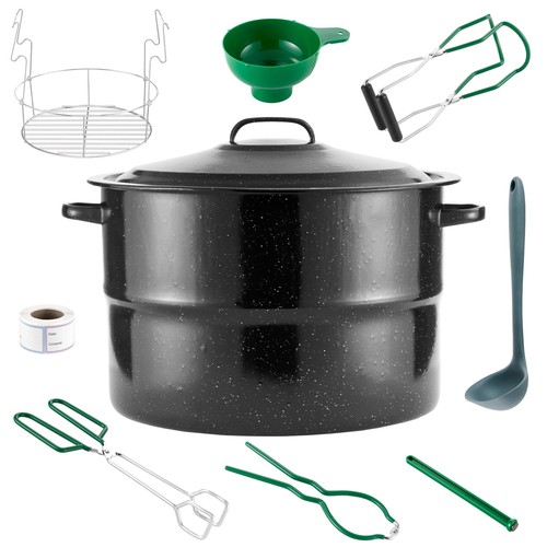 Canning Pot with Rack and Full Canning kits Set For Beginners,21.5 ...