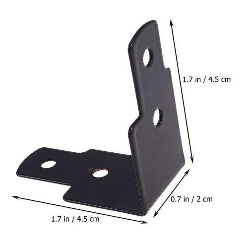 12 pcs Antique Iron Vintage Luggage Case Jewelry Box Corner Brackets ...