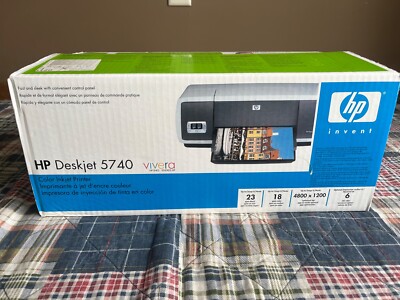 Brand New in Box HP Deskjet 5740 Printer Inkjet Deskjet Printer | eBay