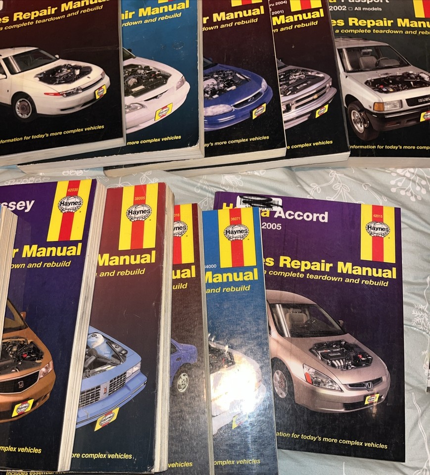 Haynes auto repair manuals -you choose | eBay