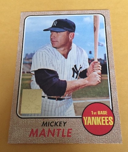 1996 Topps - Mickey Mantle Commemorative Reprints Mickey Mantle #18 ...