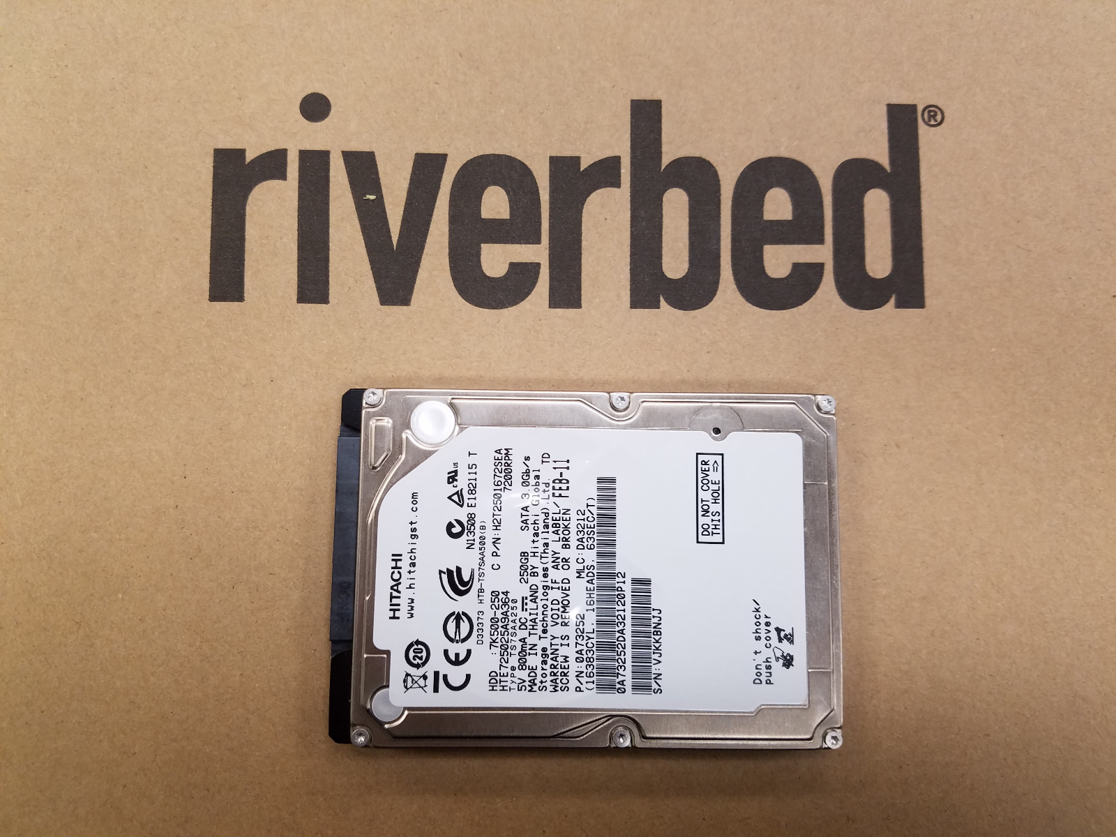 Riverbed Steelhead HDD-001 250GB 2.5" HDD. Riverbed Specialists | eBay