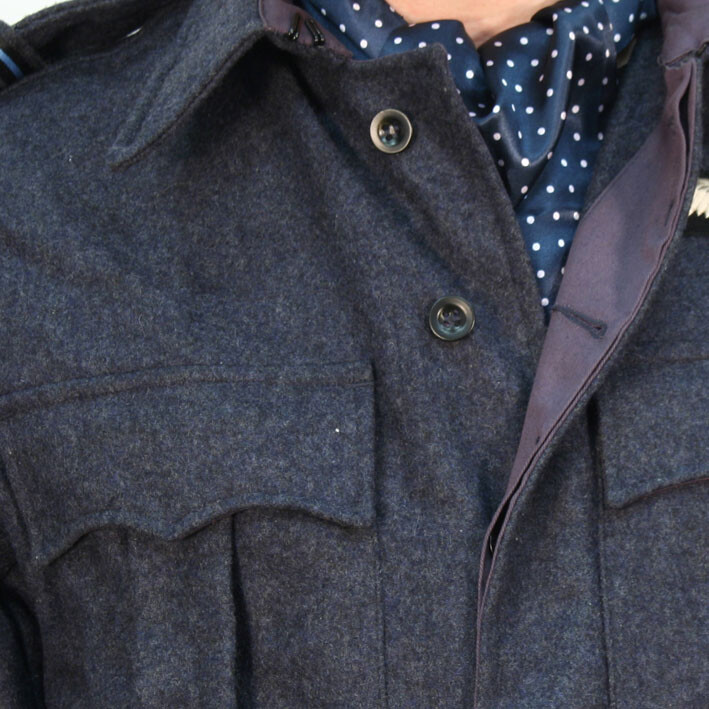 Replica Royal Air Force RAF BD Battle Dress Jacket by Kay Canvas BE512 ...