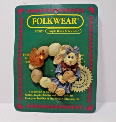 Boyds Bears FolkWear Harriet..Farm Fresh Pin #26423 | eBay