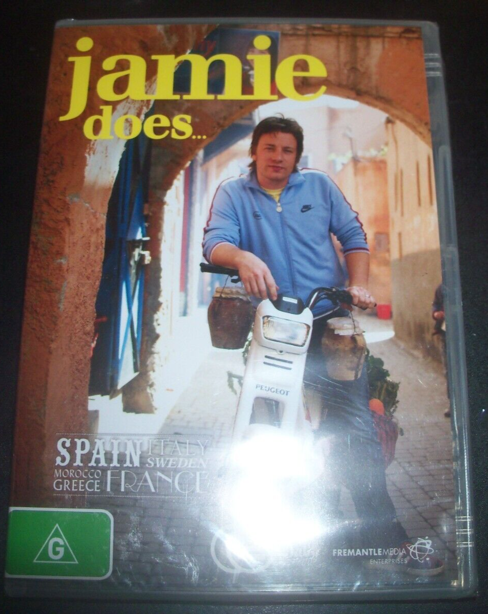 Jamie Oliver Jamie Does Spain Italy Sweden Greece (Aust All Region) DVD ...