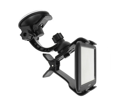 Car Windshield Suction Mount Dual Clip Holder For 6" TomTom Go 600 620 ...
