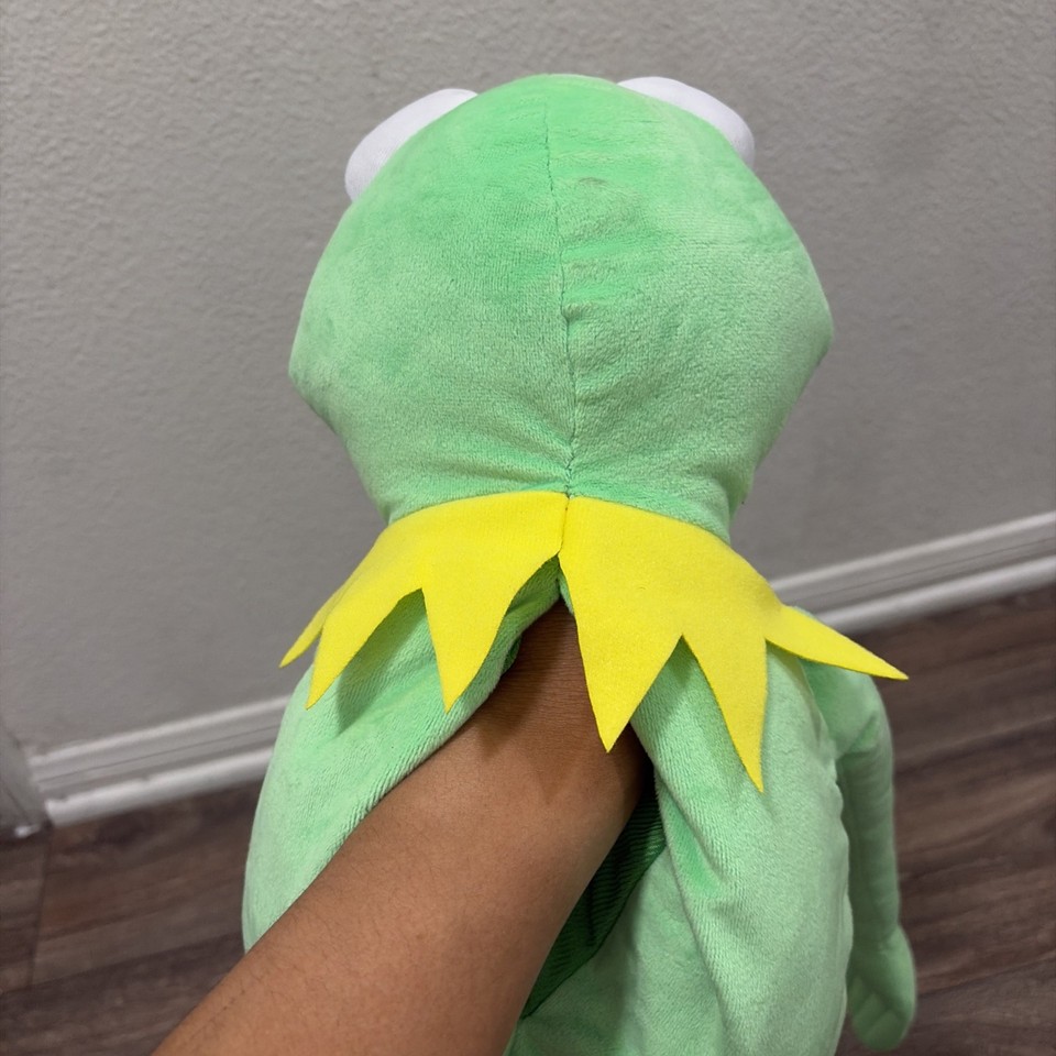 Kermit Frog Puppet with Puppets Control Rod Kermit the Frog Puppet ...