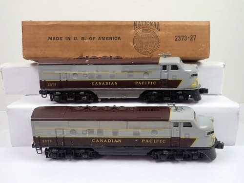 Vintage 1957 Postwar Lionel O No.2373 Canadian Pacific AA Diesel ...