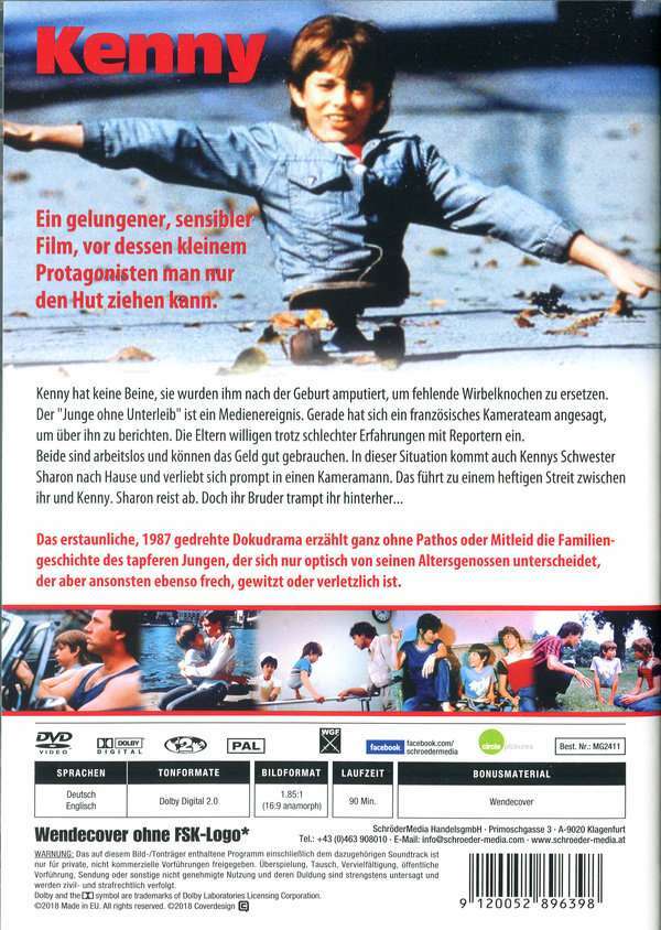 KENNY Kenny Easterday Caitlin Clarke Liane Curtis DVD NEU | eBay