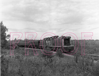 Canadian National Railways (CNR) Engines 1915 & 1914 outside Haliburton ...