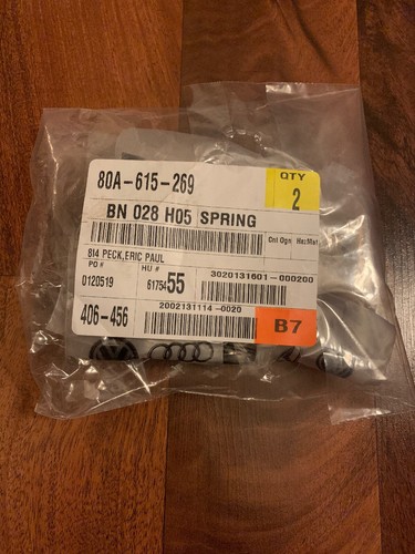 Genuine Audi Spring 80A-615-269 Set For Front Left And Right | eBay