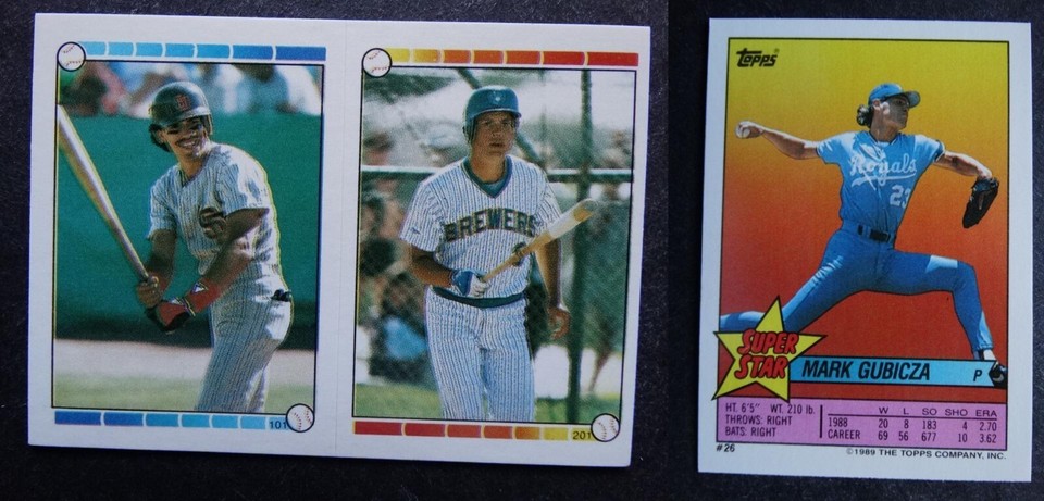 1989 Topps Stickers Baseball Cards Complete Your Set U Pick From List ...