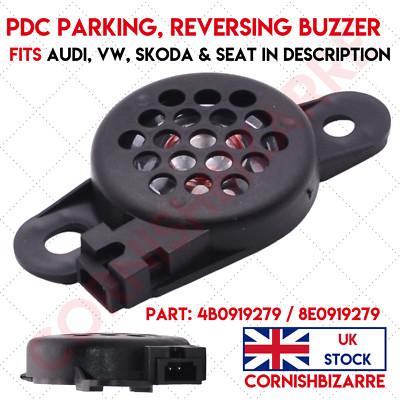 FOR AUDI VW SKODA SEAT PDC PARKING WARNING BUZZER ALARM REVERSING PT ...