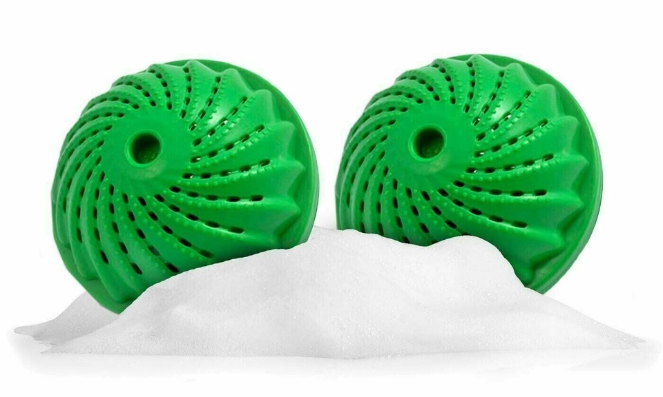 Eco Friendly Reusable Laundry Balls, Detergent-Free Natural Wash Ball ...