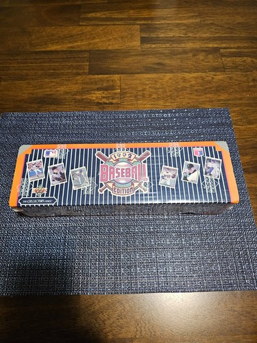 1992 Upper Deck Baseball Complete Set & Unopened Box (Factory Sealed ...