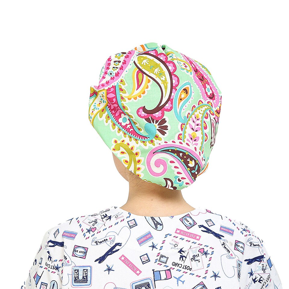 Women Men Unisex Working One Size Colorful Printed Hat/Cap New ...