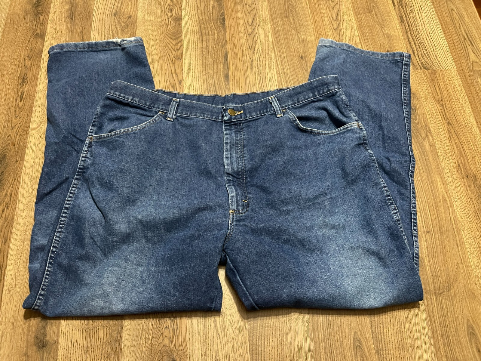 Wrangler Jeans, Women's Size 36? Blue, Denim, Capri, Pockets, Straight ...