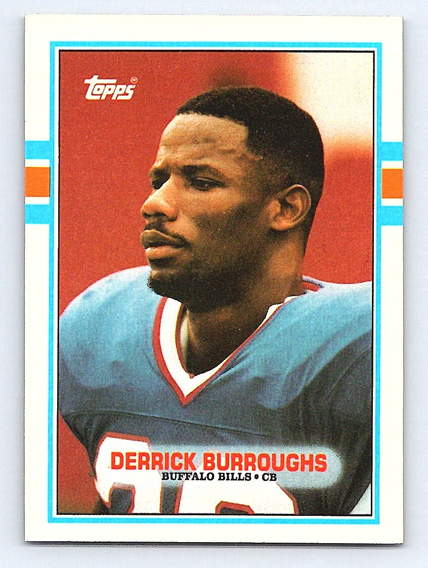 1989 Topps #51 Derrick Burroughs- FREE SHIPPING | eBay
