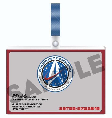 Star Trek: Strange New Worlds - Chief Engineer Pelia cosplay I.D. Badge ...