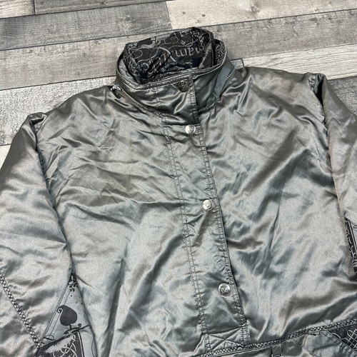 Vintage Ski Jacket Snow Apres Retro Snowboarding 90s Grey Mens Large | eBay