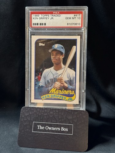 1989 Topps Traded - KEN GRIFFEY JR. - PSA 10 (Seattle Mariners ...