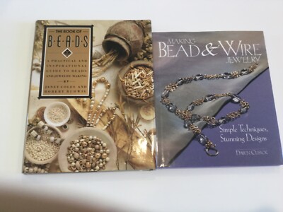 Lot of 2 books: The Book of Beads and Making Bead and Wire Jewelry | eBay