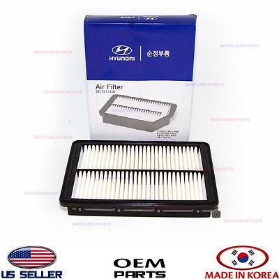 2015-2019 Hyundai Sonata 2017-2020 Optima 2.4L GENUINE Air Filter ...