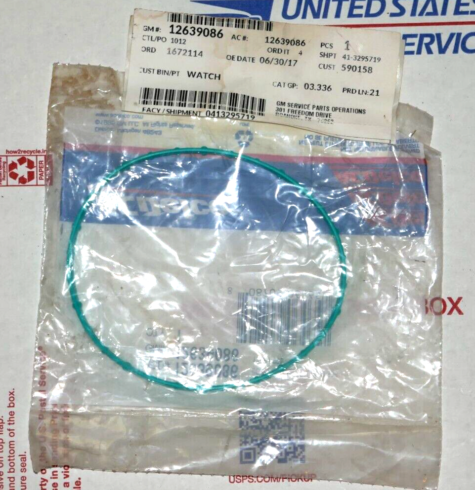 Throttle Body Seal ACDelco GM Original Equipment 12639086 | eBay