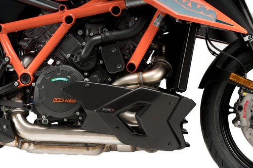 Puig Engine Spoiler 2020-2024 KTM 1290 Super Duke R - Matte Black - P/N ...