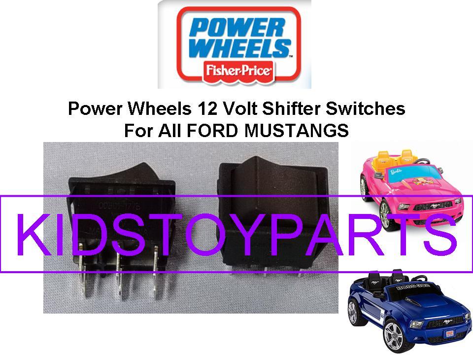 1X ONE SHIFTER SWITCH ALSO FITS Power Wheels Ride On Car 6 Tab SHIFTERS ...