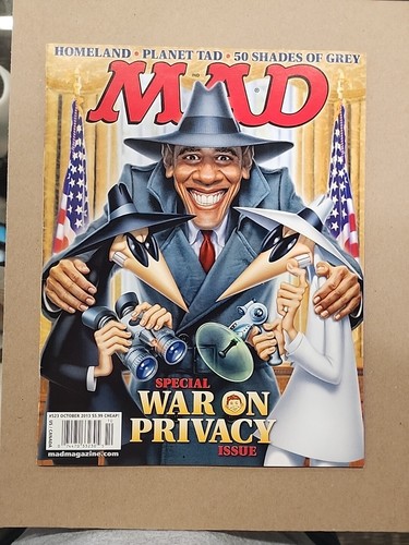 Mad Magazine - October 2013 - Barack Obama. M2 | eBay