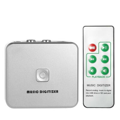 Digital Audio Recorder Player With USB Port + SD Card Slot + IR Remote ...