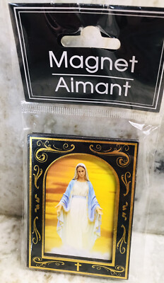 Religious Catholic Magnet Refrigerator Virgin Mary-New-ShipN24hours | eBay