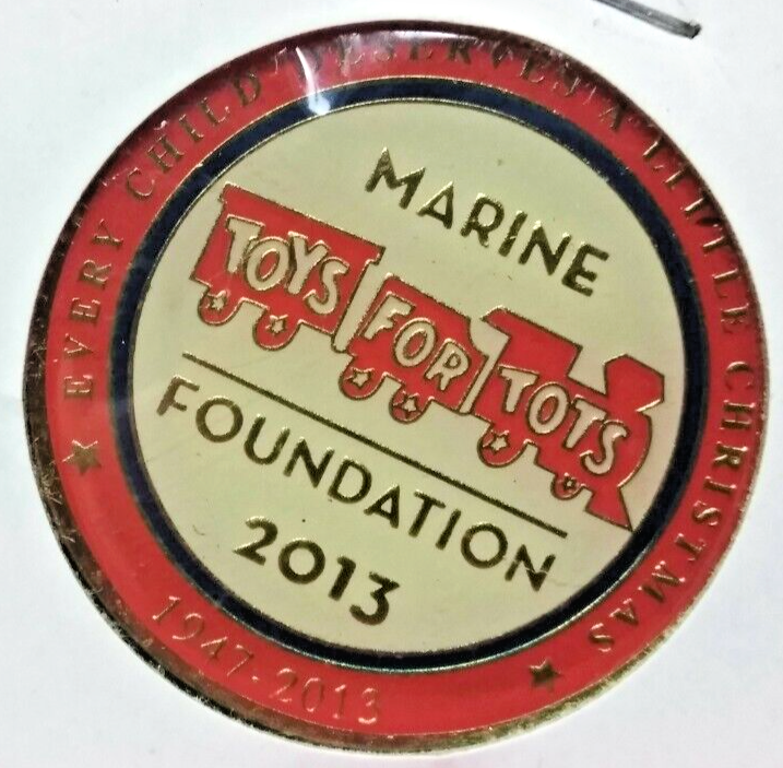 USMC United State Marine Corps Semper Fidelis 2013 Toys for Tots ...