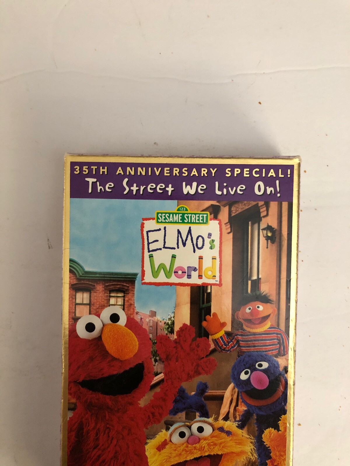 Sesame Street Elmos World The Streets We Live On(VHS 2004)TESTED-RARE ...
