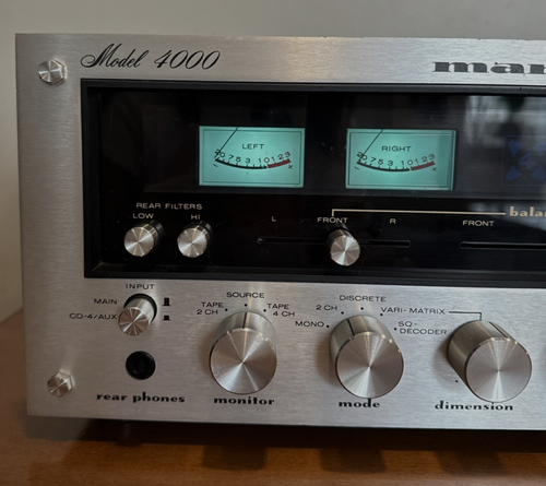 Marantz Model 4000 Quadradial 4 Amplifier | eBay UK