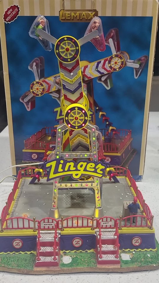 Lemax Zinger Carnival Ride | eBay