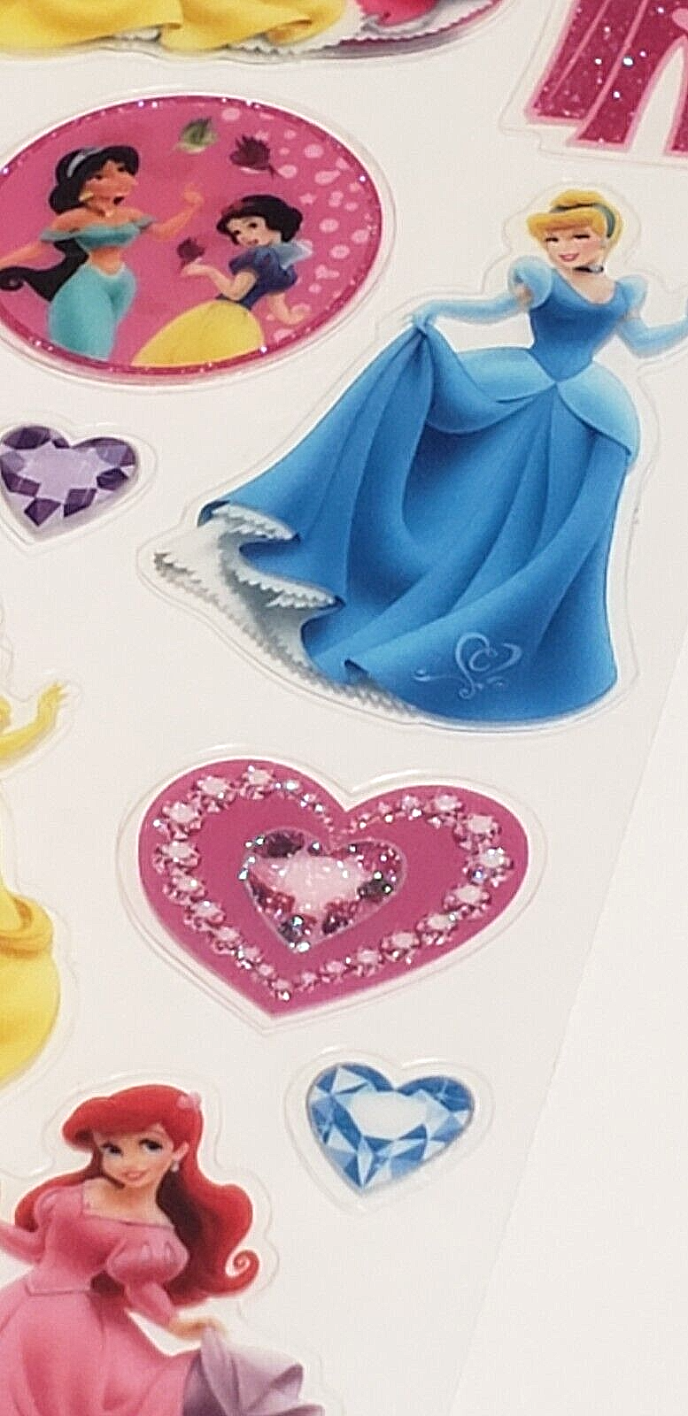 EK Success DISNEY PRINCESS Stickers - PRINCESS TRUE PRINCESS - 24 pcs ...
