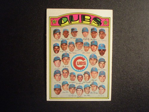 1972 Topps Baseball Cubs Team Records Card # 192 | eBay