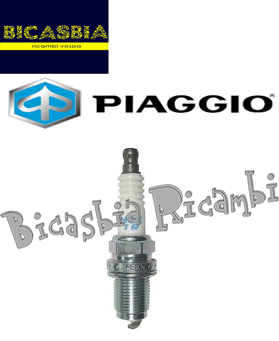 1a010638 - Original Piaggio Spark Plug NGK Mr8bi-8 50 4t 3v Liberty ...