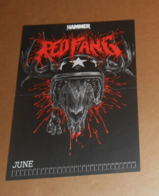 Red Fang Poster 2-Sided Original 16.5x11.5 | eBay