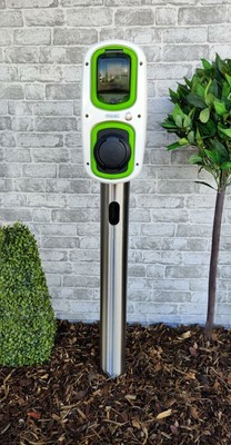 Rolec Wallpod Stainless Steel EV Charger Mounting Post - rd/root -EVCAP ...
