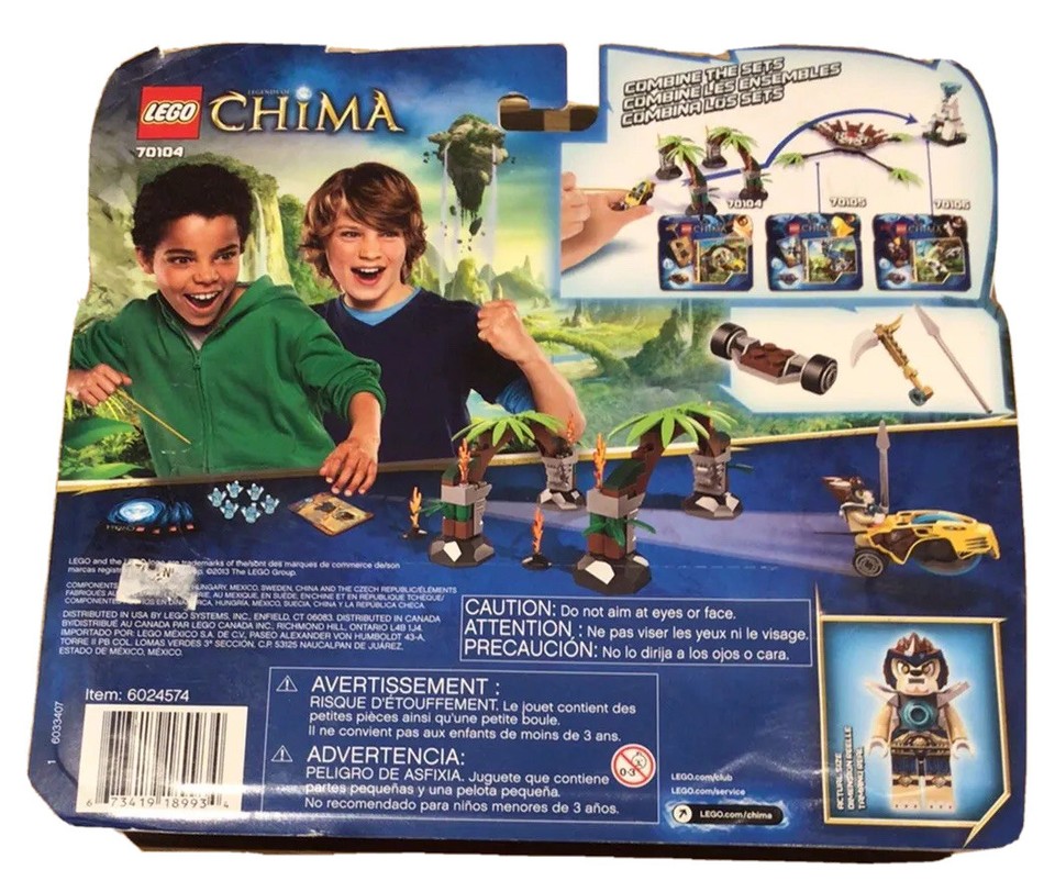 Lego Legends Of Chima Set Number 70102 Factory Sealed | eBay