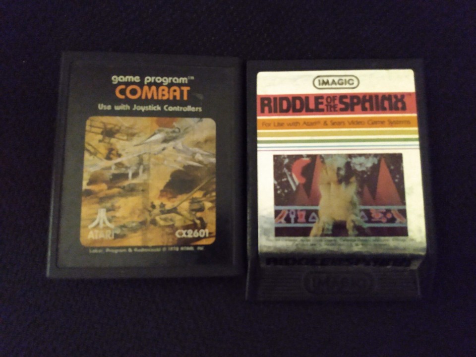 Atari game system + huge lot of Atari games including ET : The Extra ...